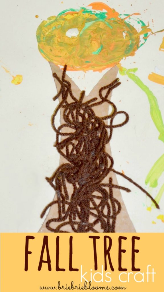 Fall Tree Kids Craft - Brie Brie Blooms