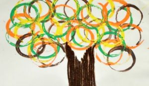 Fall Tree Kids Craft - Brie Brie Blooms