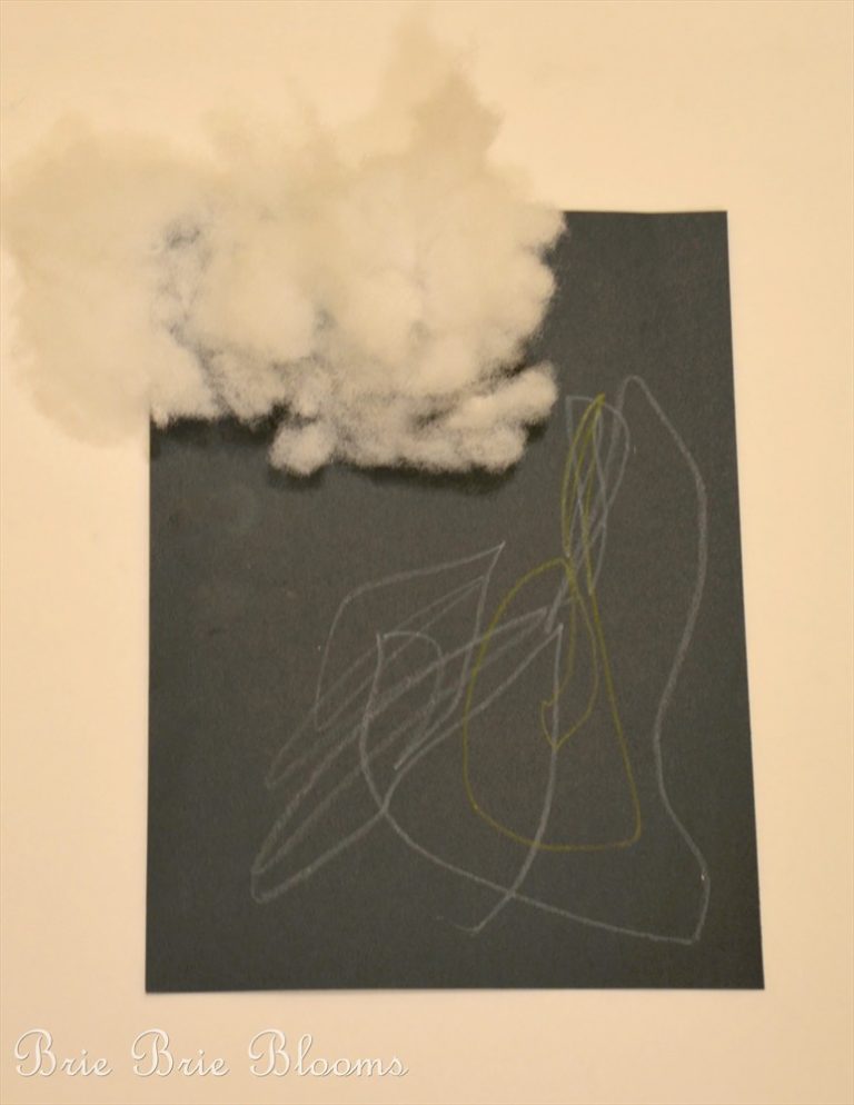 Preschool Science - thunderstorm in a cup - Brie Brie Blooms