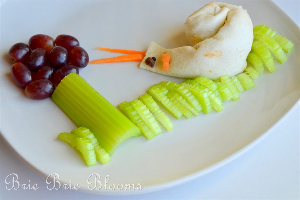 Garden Snail Lunch {Bumble Bee Tuna and cheddar tortilla roll up ...