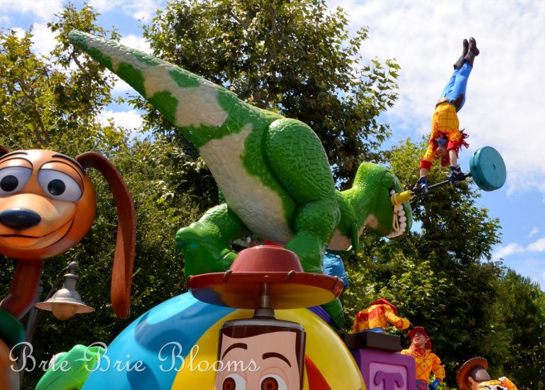 Fun at the California Adventure Pixar Play Parade - Brie Brie Blooms