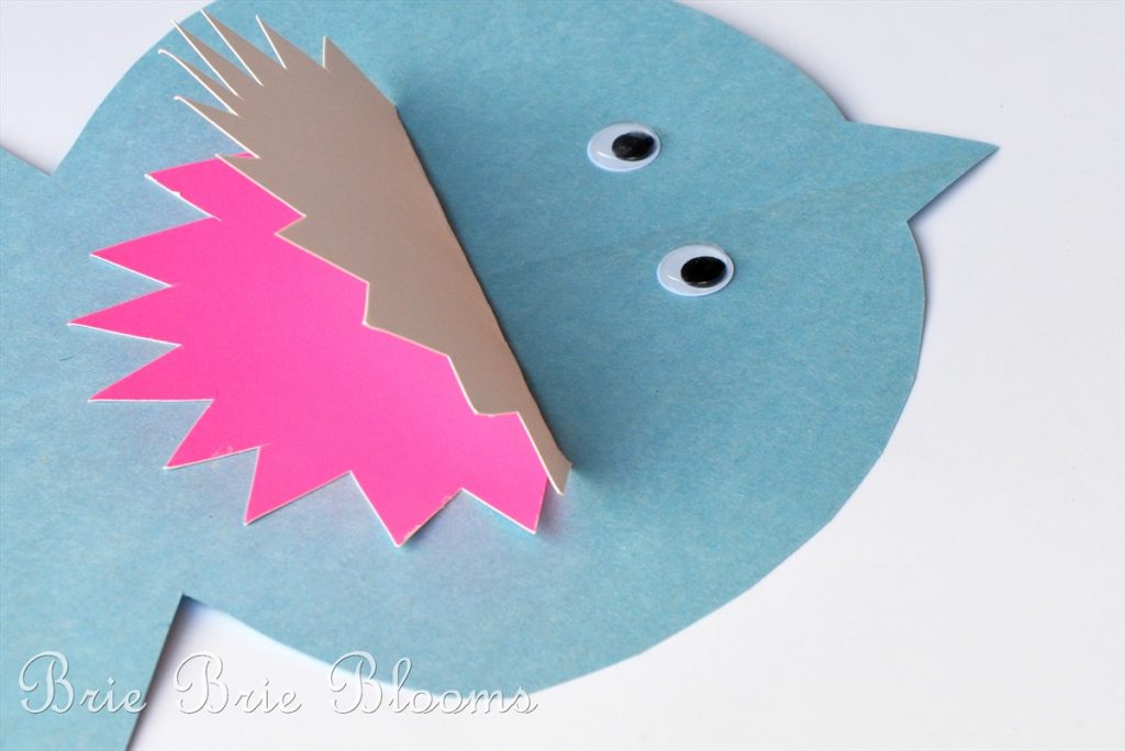 Kids Craft Shark Puppet - Brie Brie Blooms