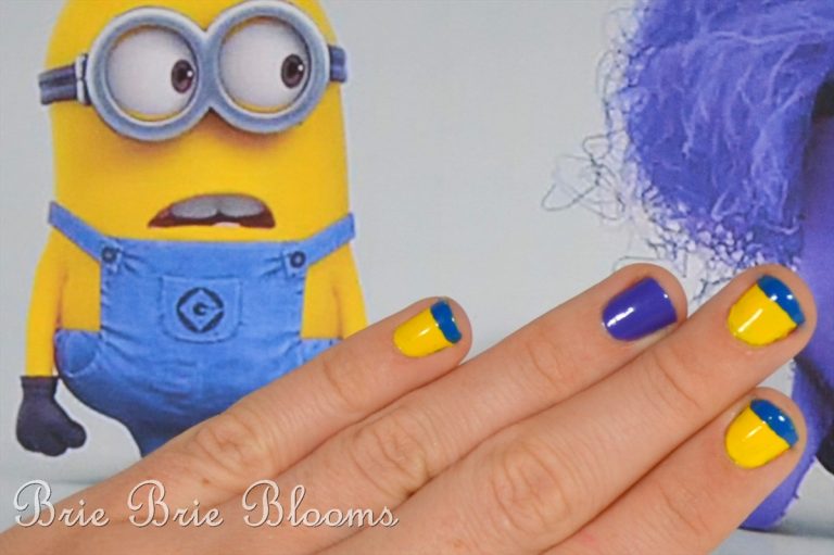 Despicable Me 2 Minion Nails - Brie Brie Blooms