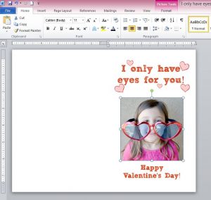 "I only have eyes for you" valentine {free printable classroom craft to ...