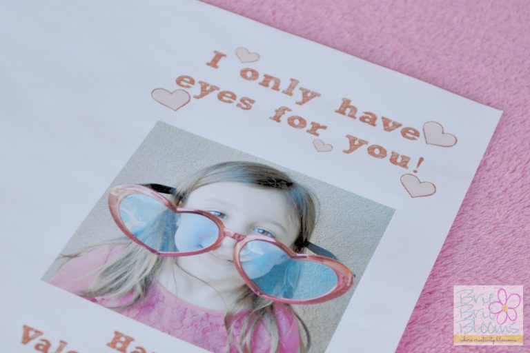"I only have eyes for you" valentine {free printable classroom craft to ...