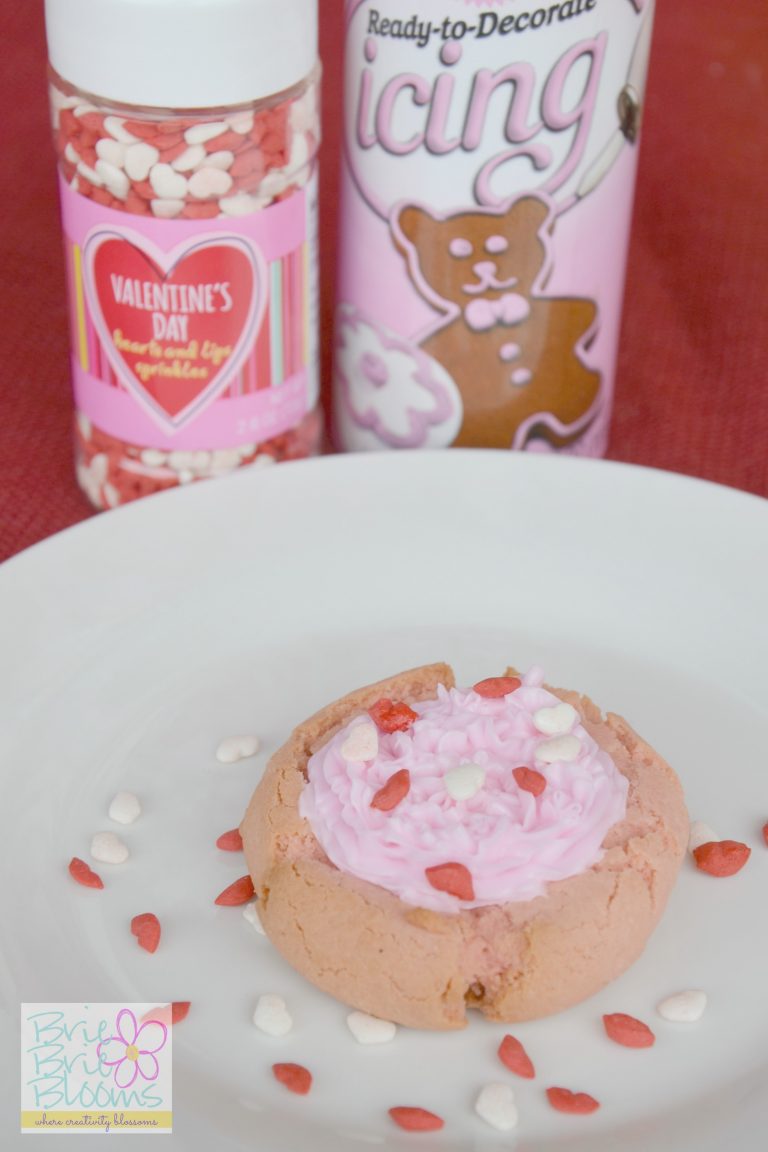 Strawberry Cookies baked with Nesquik - Brie Brie Blooms