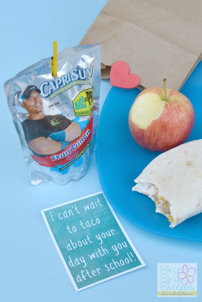 Printable notes and lunchbox recipe ideas - Brie Brie Blooms