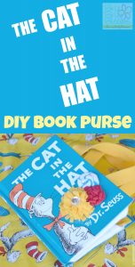 The Cat in the Hat DIY book purse - Brie Brie Blooms