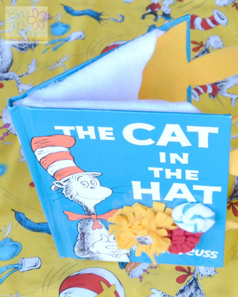 The Cat in the Hat DIY book purse - Brie Brie Blooms