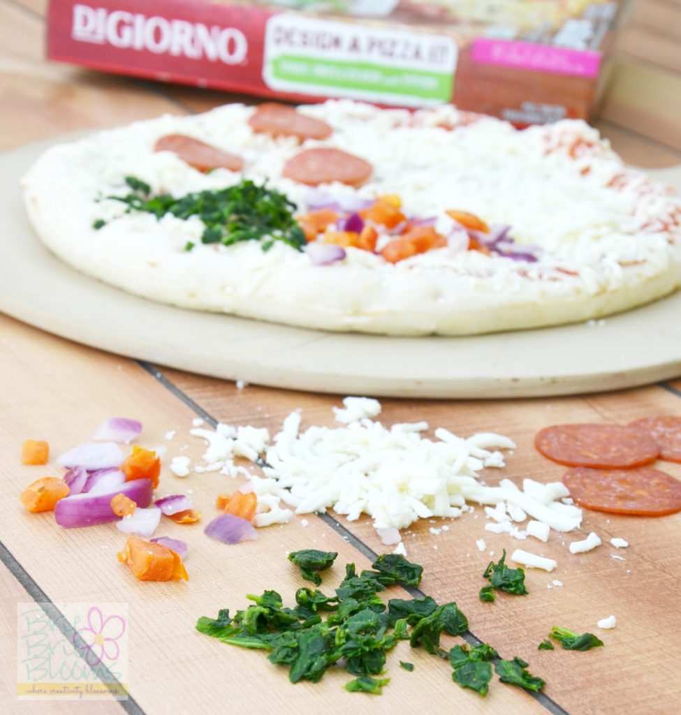 Design-A-Pizza they all will love for family time - Brie Brie Blooms