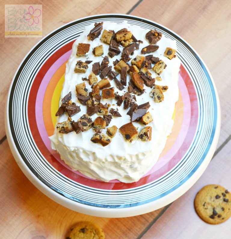 Layered Cookie Ice Cream Cake Recipe - Brie Brie Blooms