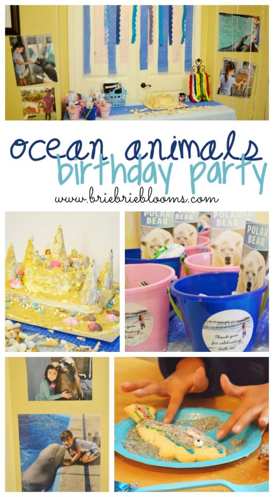 Ocean animals birthday party - Brie Brie Blooms