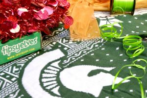 The Ultimate College Fan Gift with Ribbon and Tulle Gift Box Stuffing ...