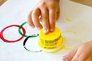 Olympic rings kids craft - Brie Brie Blooms