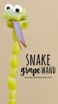 Snake Grape Wand Snack - The Wild Life movie giveaway - Brie Brie Blooms
