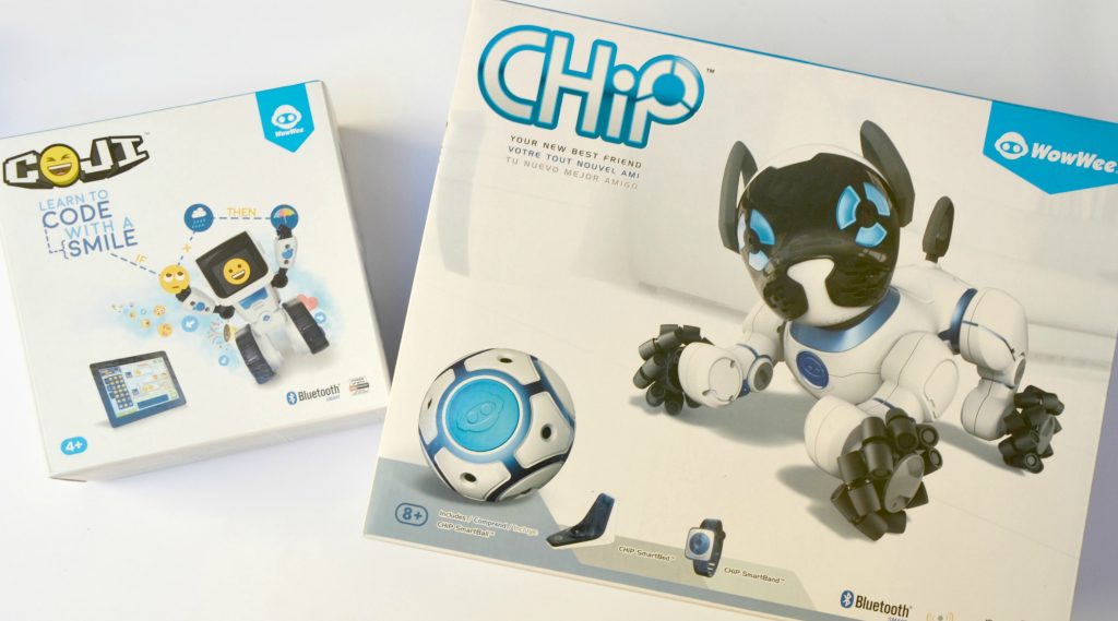 Interactive Digital Play with WowWee CHiP and COJI - Brie Brie Blooms