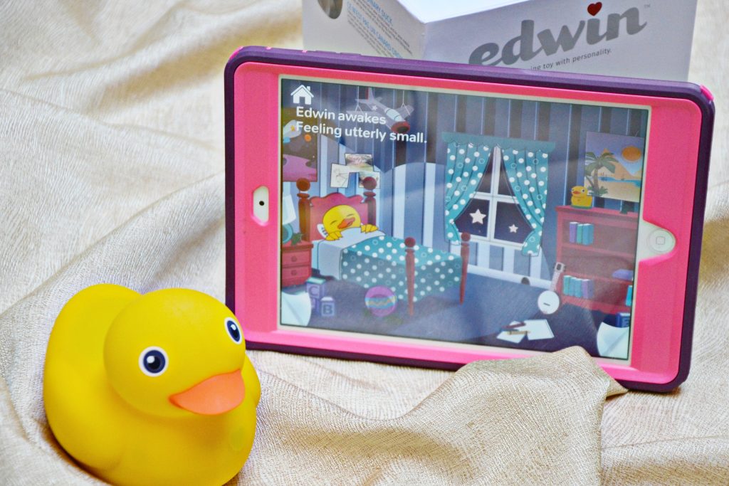 Edwin the duck, the app-connected smart duck - Brie Brie Blooms