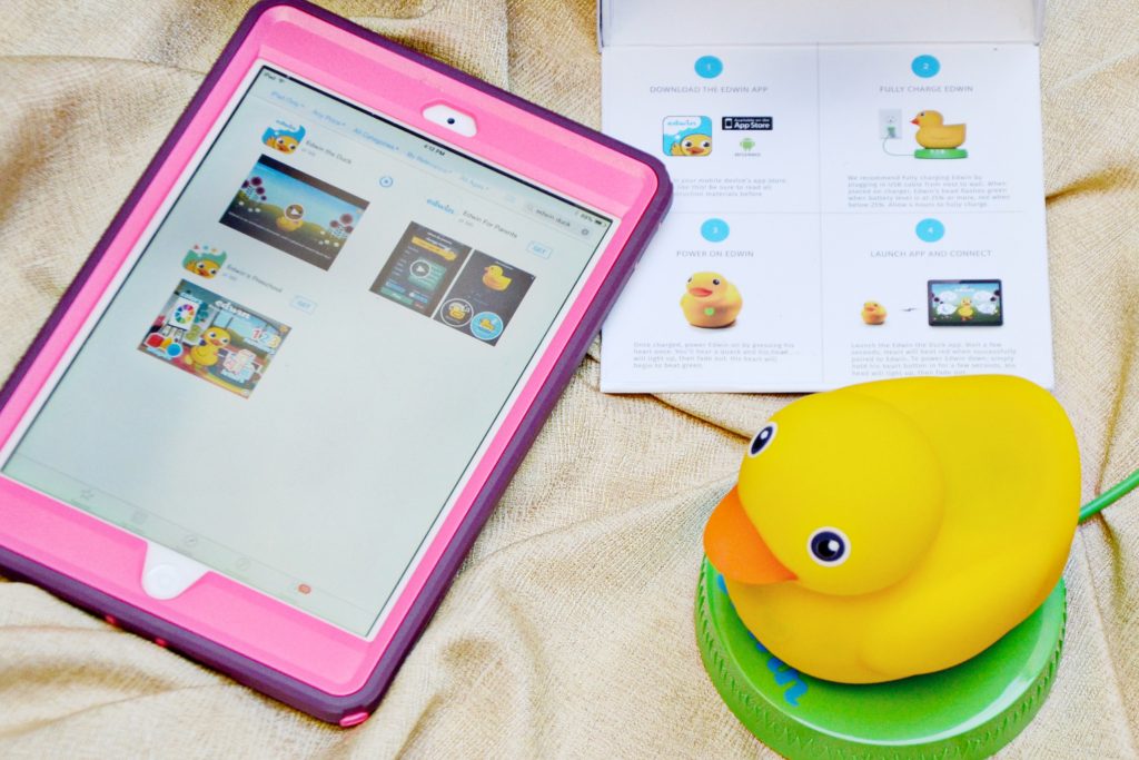 Edwin the duck, the app-connected smart duck - Brie Brie Blooms