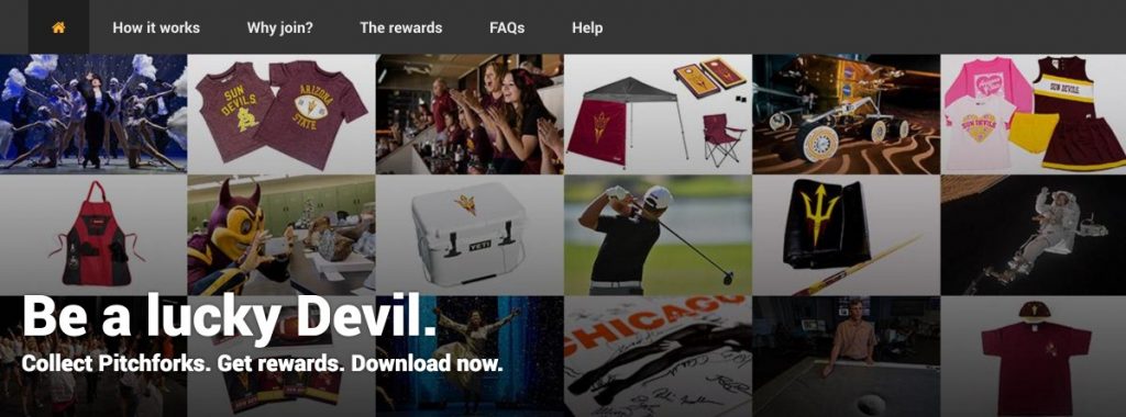 Sun Devil Rewards: log in, go have fun, redeem rewards - Brie Brie Blooms