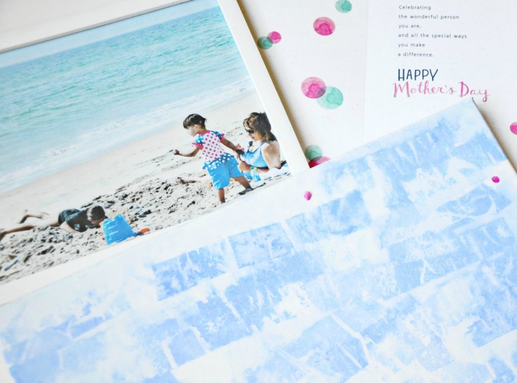 Photo Inspired Tissue Paper Transfer Art - Brie Brie Blooms