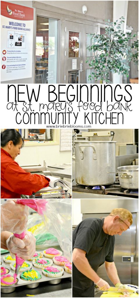 New Beginnings at St. Mary's Food Bank Community Kitchen - Brie Brie Blooms