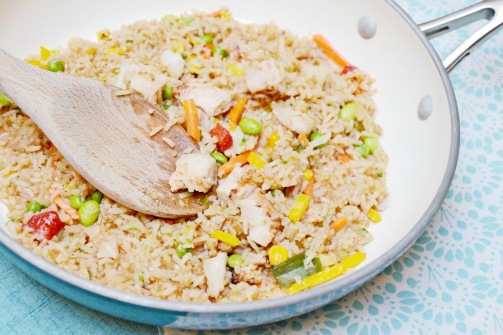 Ling Ling Fried Rice | Easy Family Meal - Brie Brie Blooms