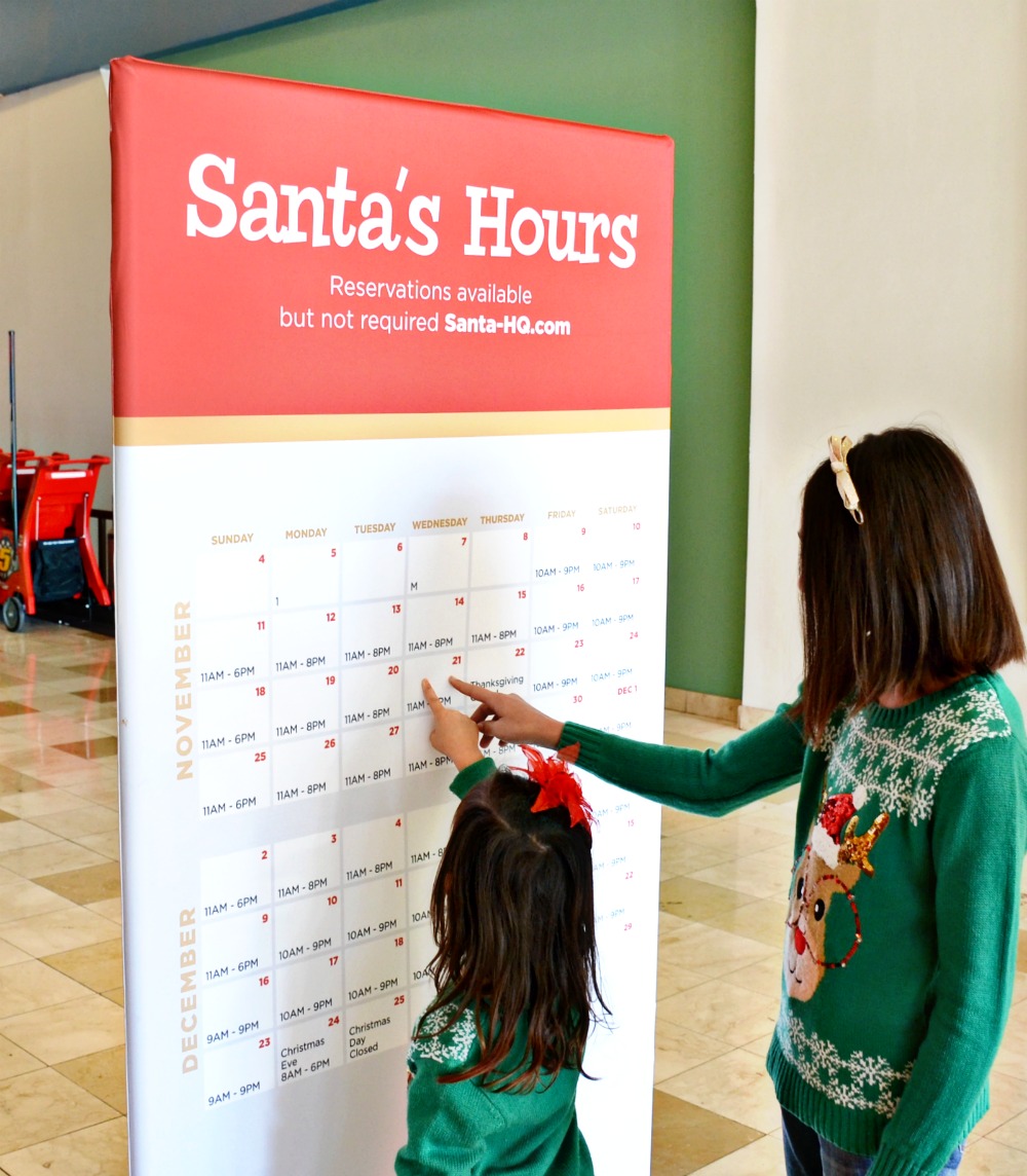 Santa Visit Experience at HGTV's Santa HQ Brie Brie Blooms