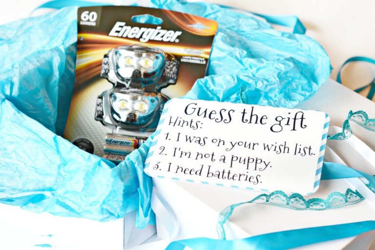 Guess the Gift Printable Tag - Brie Brie Blooms