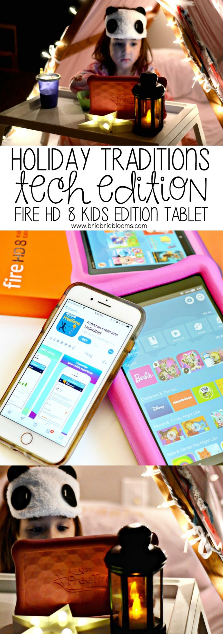 Holiday Traditions Tech Edition | Fire HD 8 Kids Edition Tablet - Brie ...