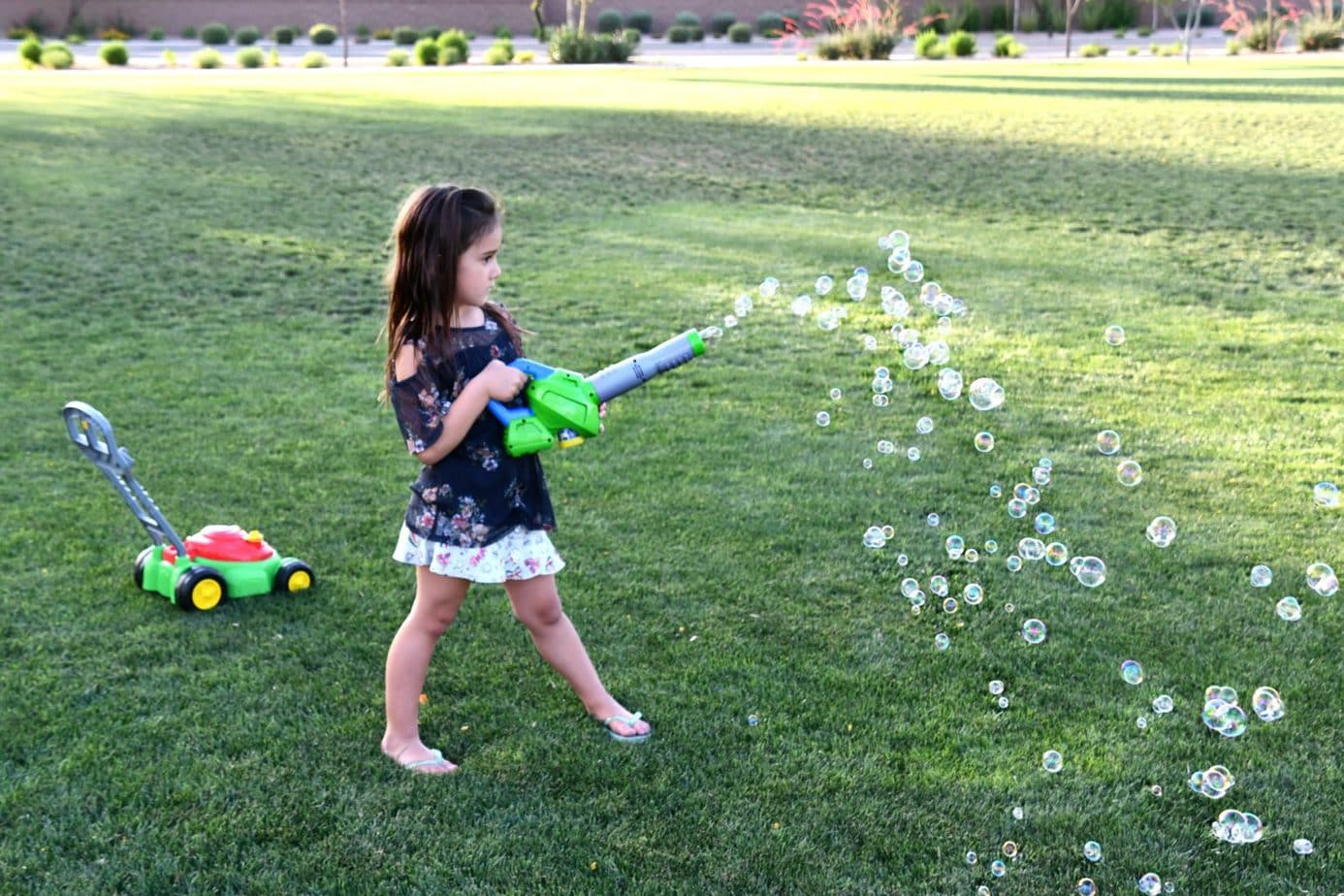 Outdoor Activities for Kids | Gardening and Bubbles - Brie Brie Blooms
