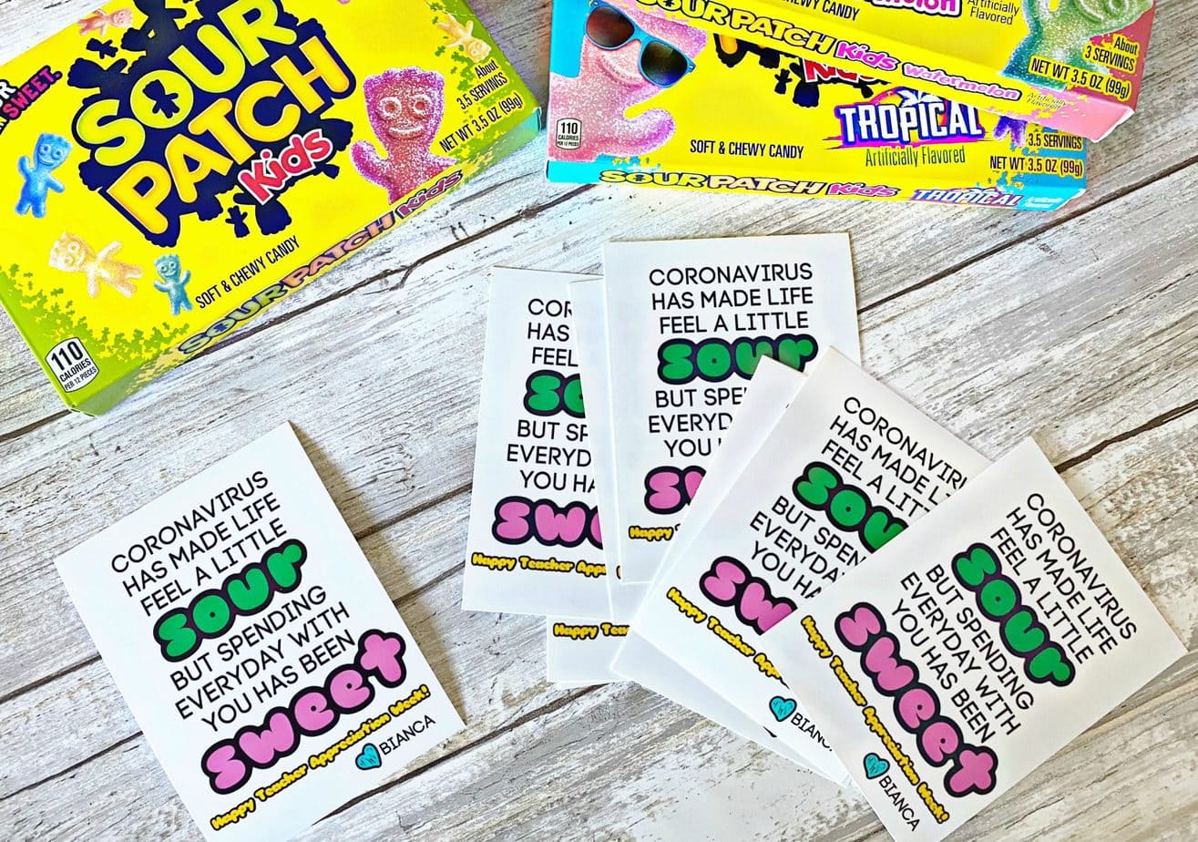 Quarantine Gift Idea | Coronavirus Teacher Appreciation Gift - Brie ...