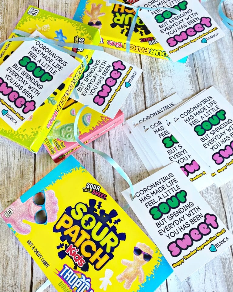 Quarantine Gift Idea | Coronavirus Teacher Appreciation Gift - Brie ...