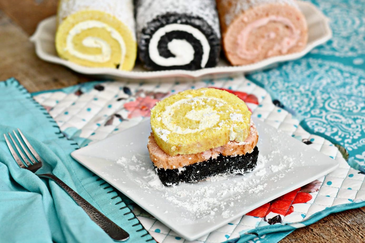 Summer Desserts: Dutch Apron® Bakery Cake Rolls - Brie Brie Blooms